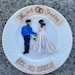 Personalized Wedding Plate Custom Plate Name Plate Occasion - Etsy