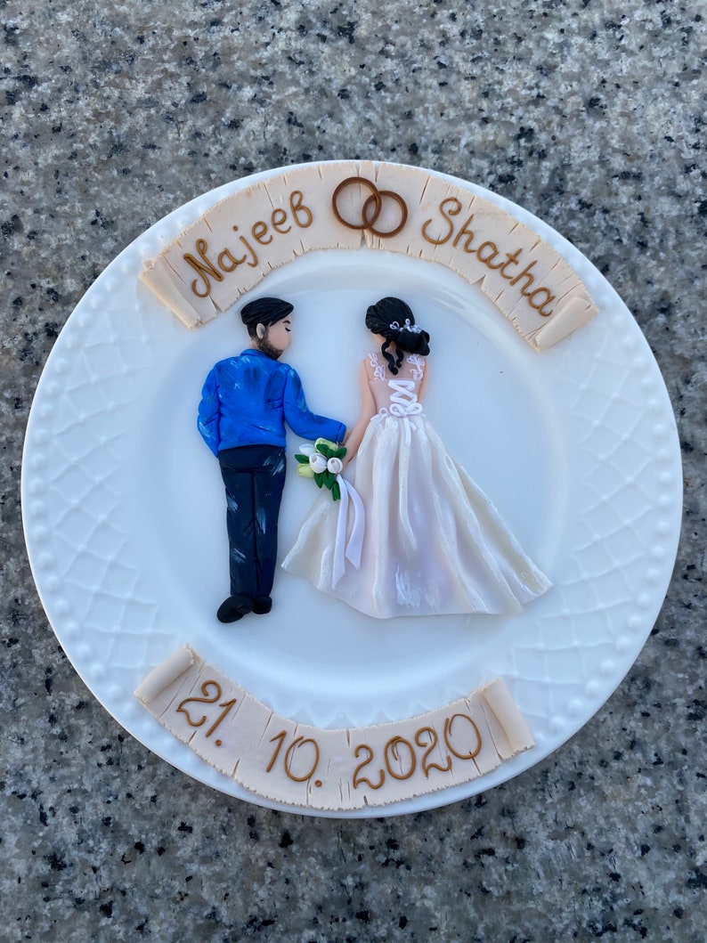 Personalized Wedding Plate Custom Plate Name Plate Occasion | Etsy