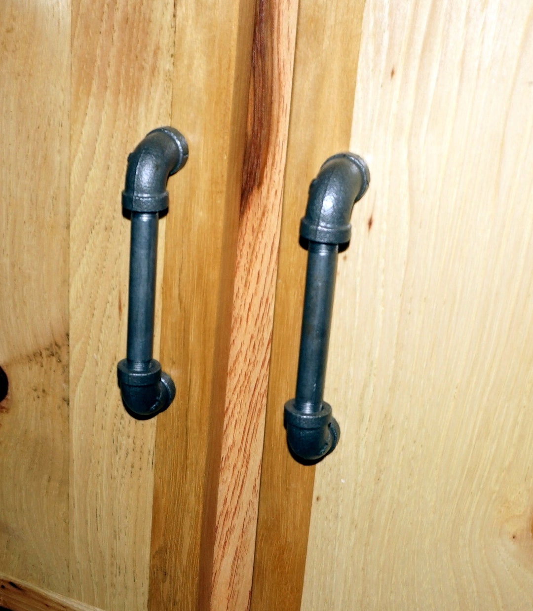 Industrial Cabinet Pulls, Cabinet Hardware, Steampunk Cabinet Pulls ...