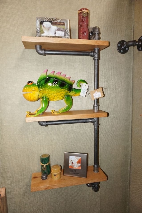 Shelves Wall Shelves Pipe Shelves Rustic Pipe Shelves | Etsy