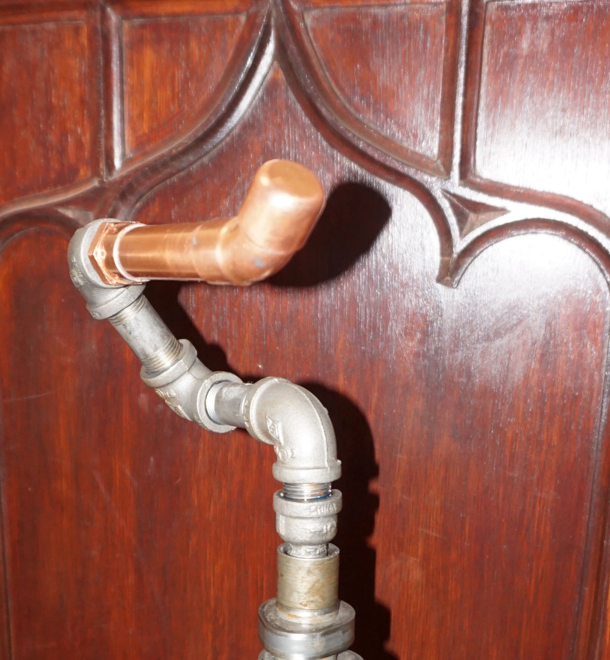 Free Standing Toilet Paper Stand, Steampunk TP Stand, Industrial TP ...