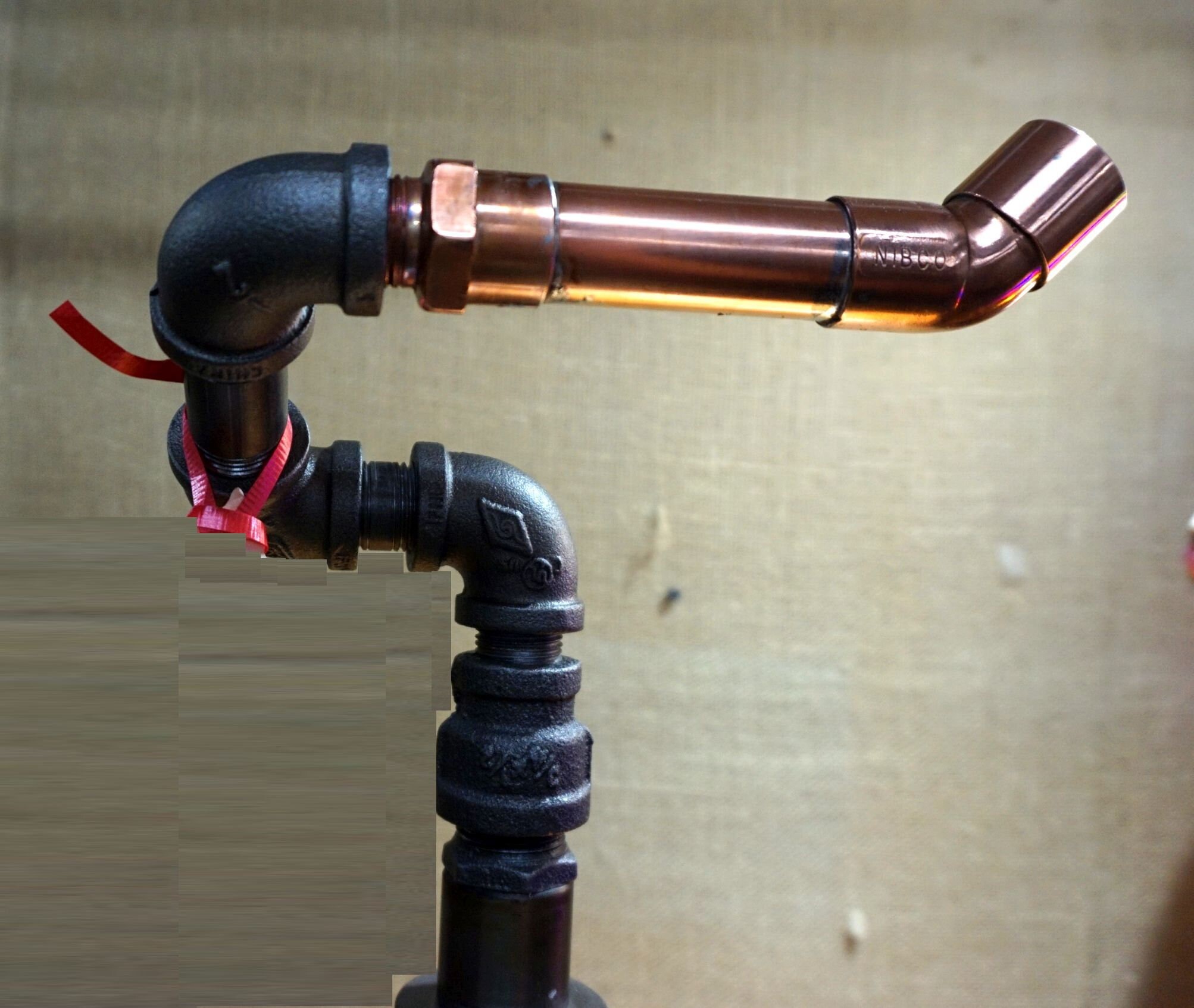 Free Standing Toilet Paper Stand, Steampunk TP Stand, Industrial TP ...