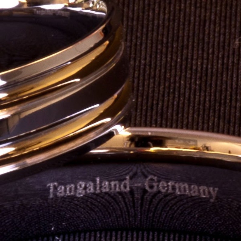 Men Cockring TwoGoldStripe 35 mm Penisring Tangaland - Etsy.de