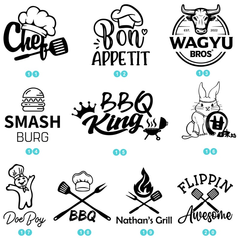 Custom Food Stamp Food Branding Iron Personalized Stamp Cake - Etsy