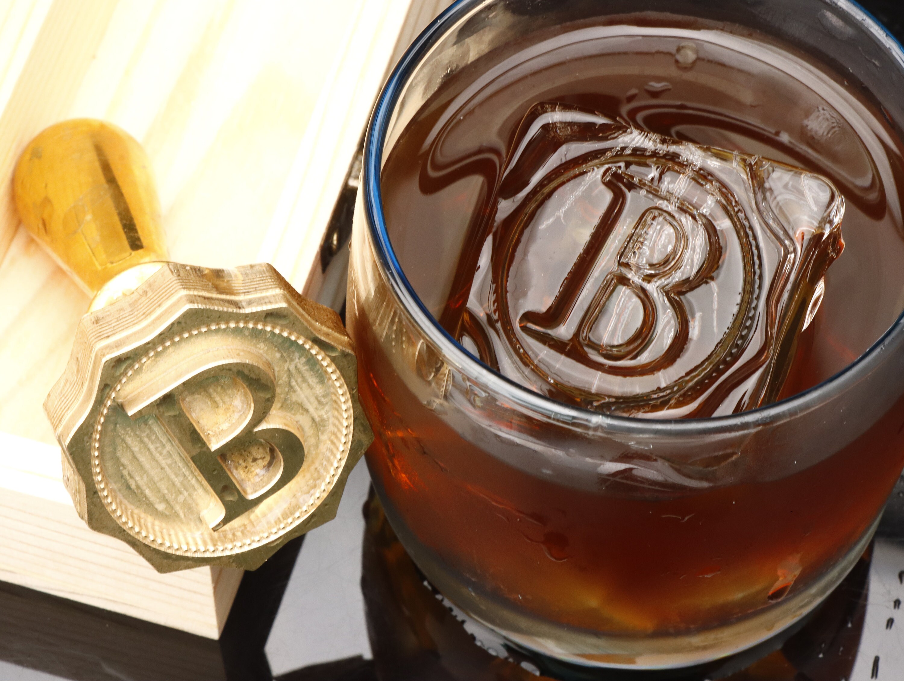 Custom Logo Ice Cube Stamp for Ice Cubes / Business Logo Ice - Etsy