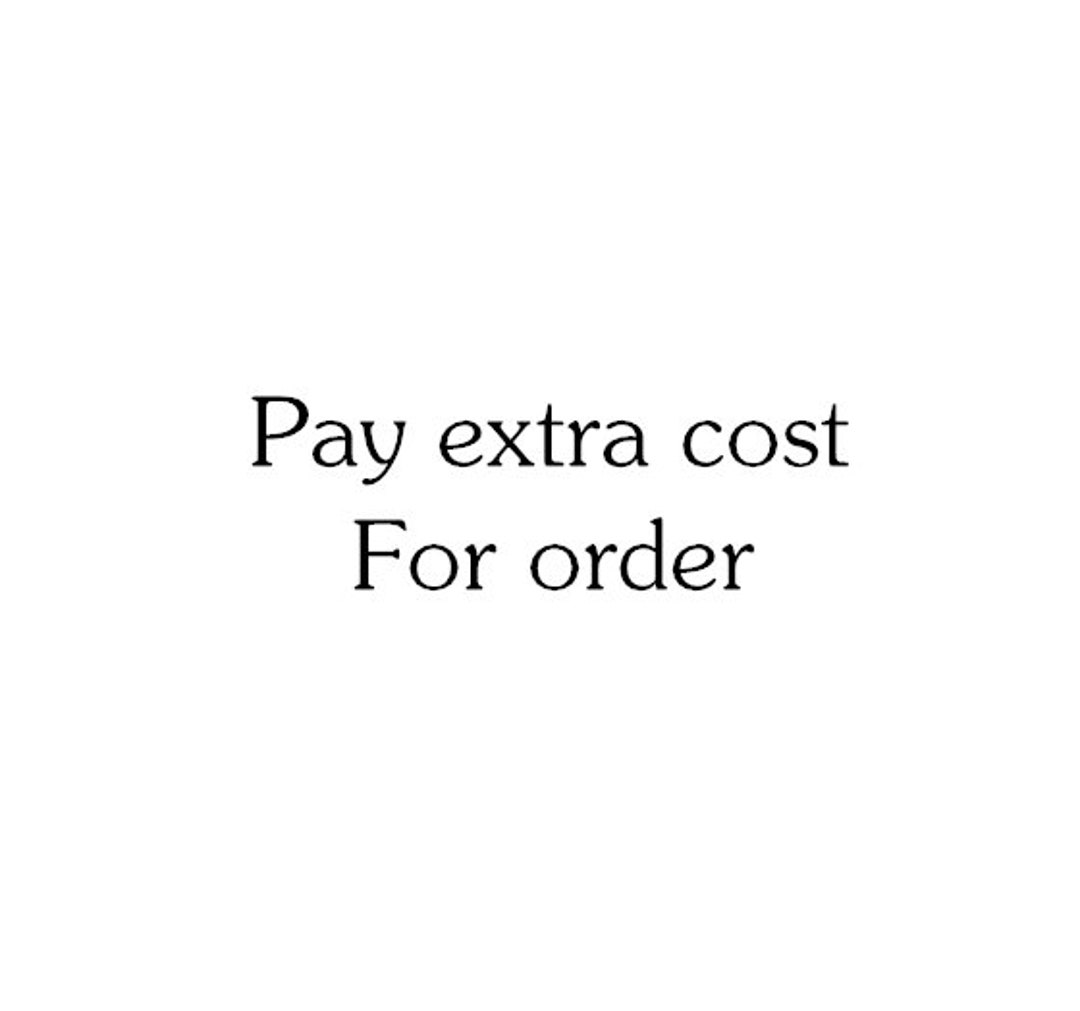 Pay Extra Cost for Order - Etsy