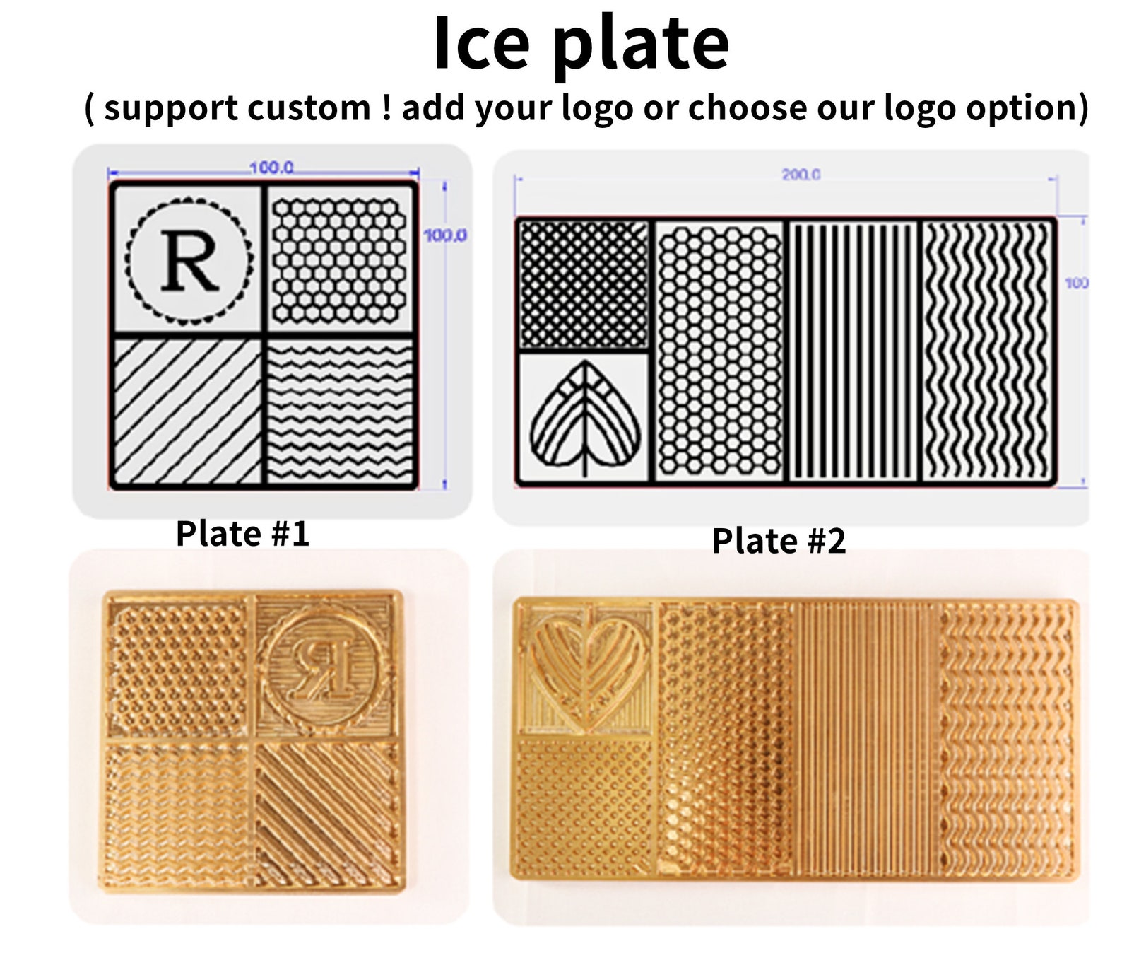 Custom Logo Ice Cube Stamp for Ice Cubes / Business Logo Ice - Etsy