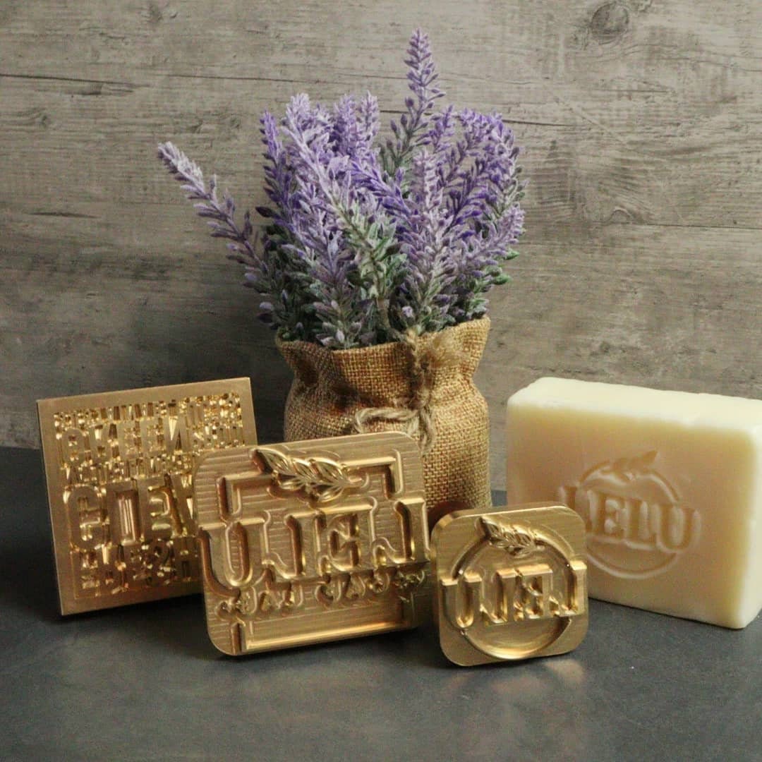 Personalized Soap Stamp,brass Soap Stamp,natural Handmade Soap Stamp ...