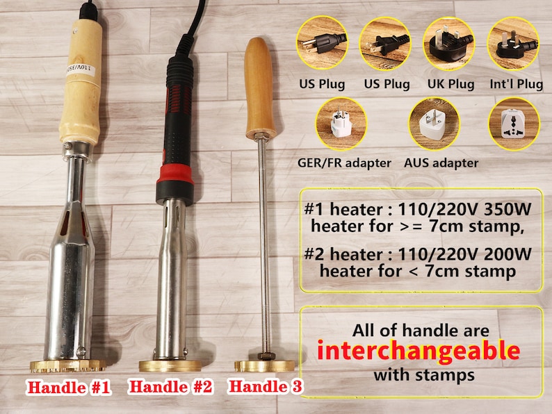 Custom Wood Burning Stamp With Electric Iron Personalized Branding Iron ...