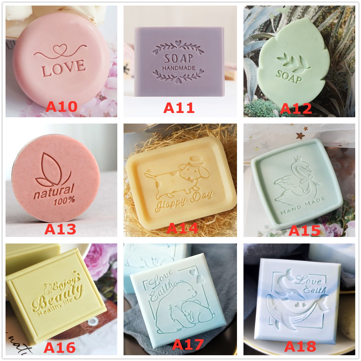 Brass Soap Stampnatural Handmade Soap Stampcustom Handmade - Etsy UK