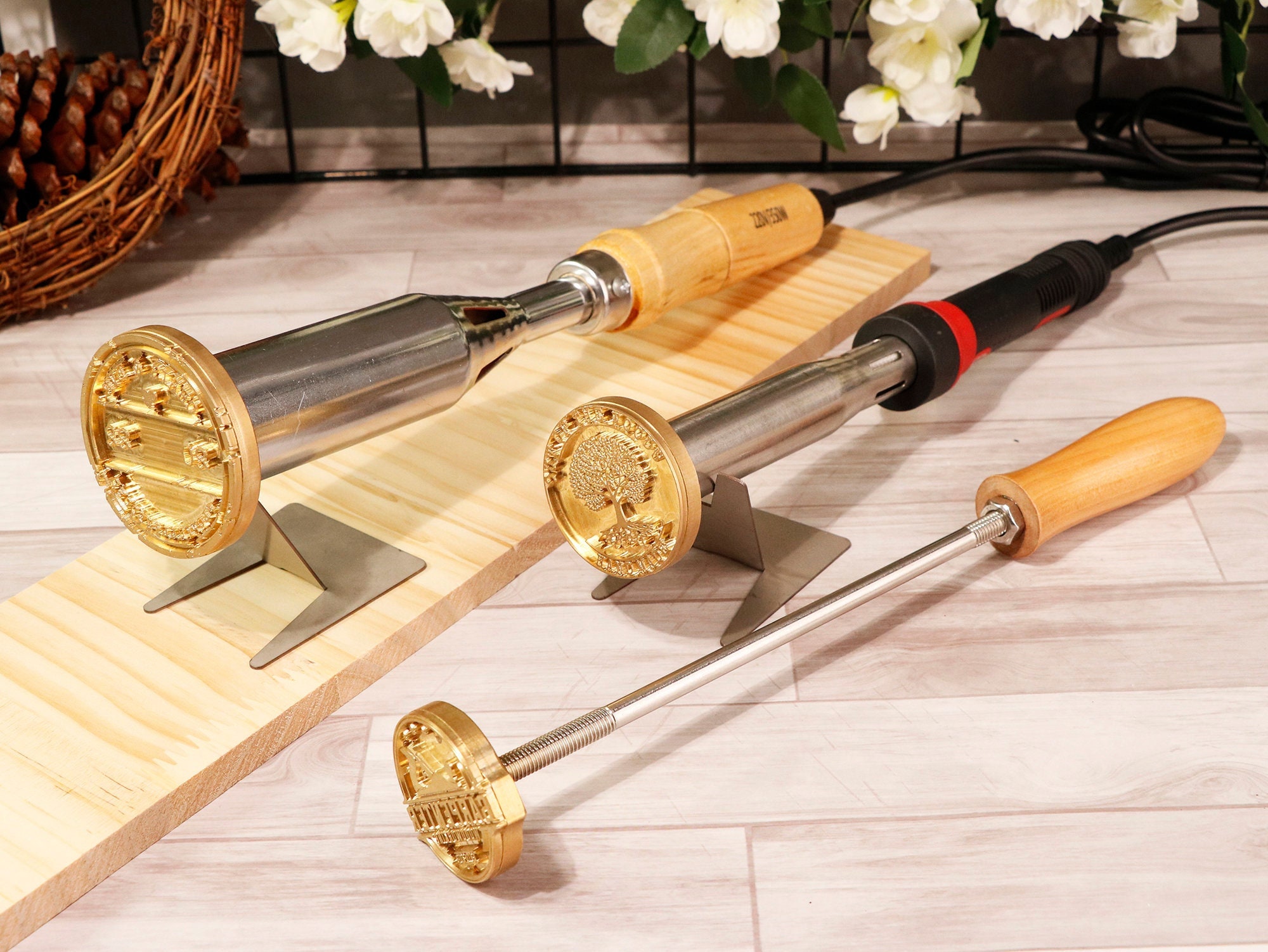 Custom Electric Branding Iron for Wood Personalized Logo - Etsy