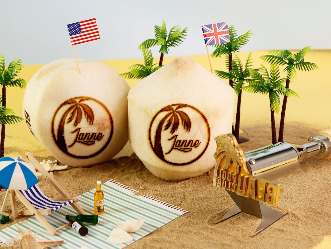 Personalized Food Brand Coconut Stamp Iron for Coconut Coconut Branding ...