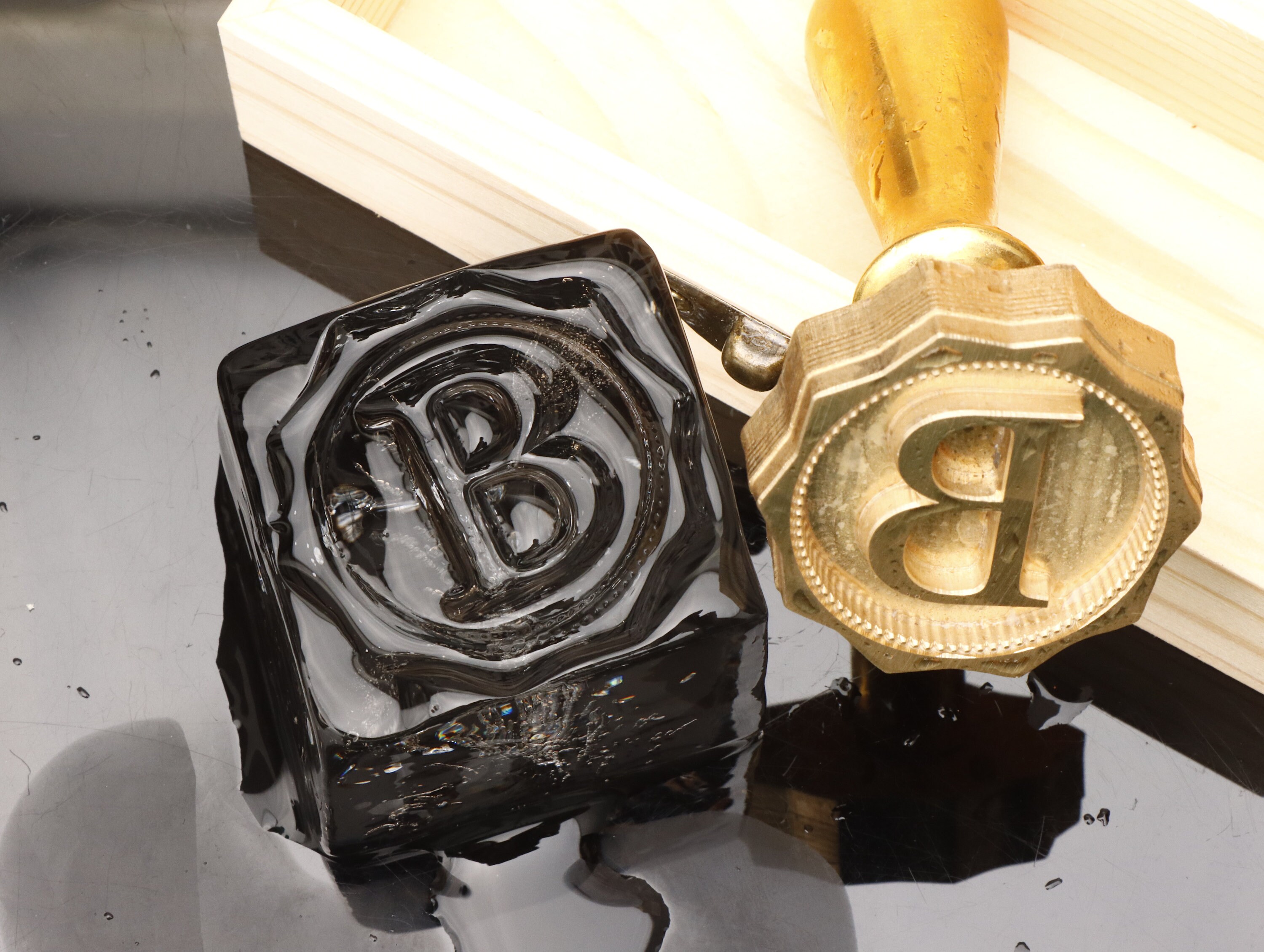 Personalized Ice Cubes Branding Stamp / Ice Cube Stamp / Ice - Etsy