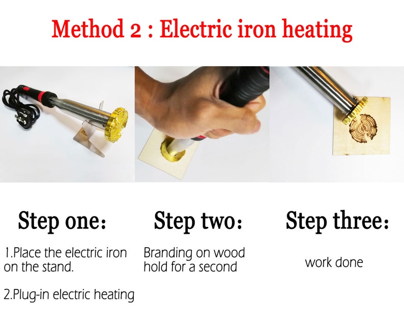 Custom Wood Branding Iron for Wood Working / Wood Stamping - Etsy