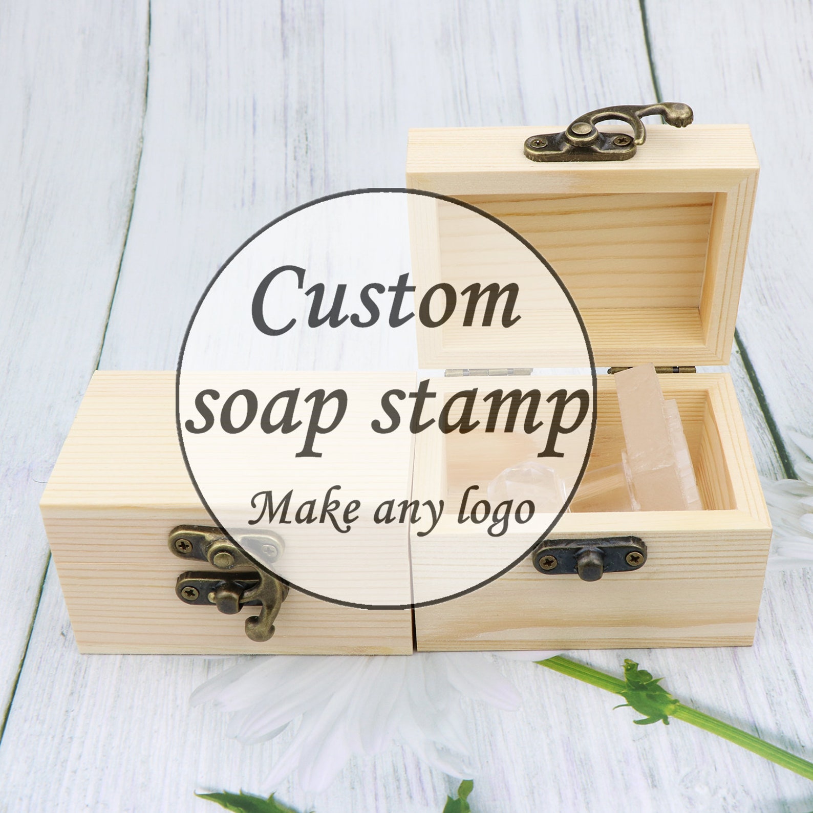 Custom Acrylic Soap Stamp, Custom Soap Mold, Handmade Soap Stamp ...
