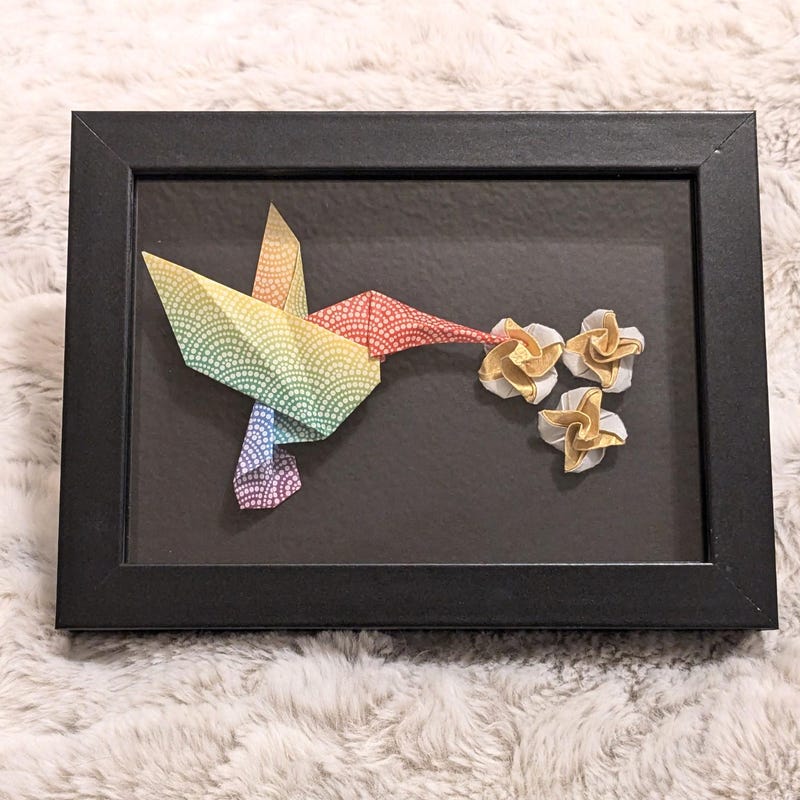 Framed Origami - Etsy