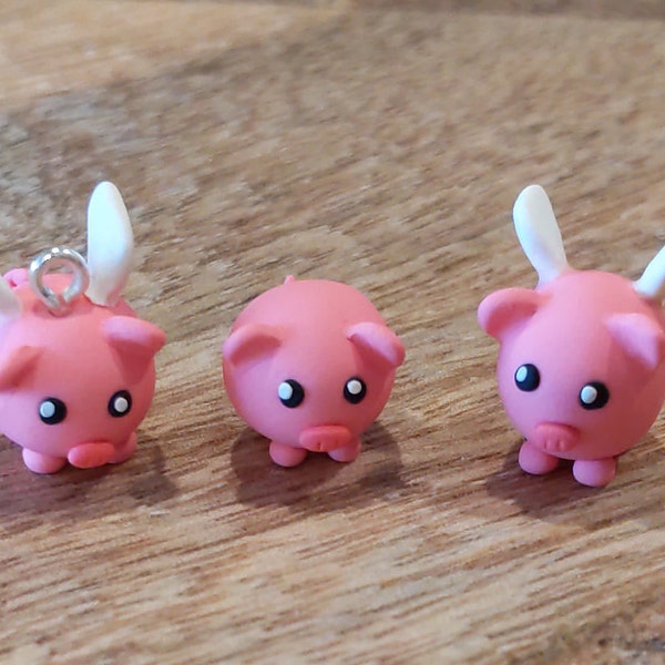 Polymer Clay Pig - Etsy