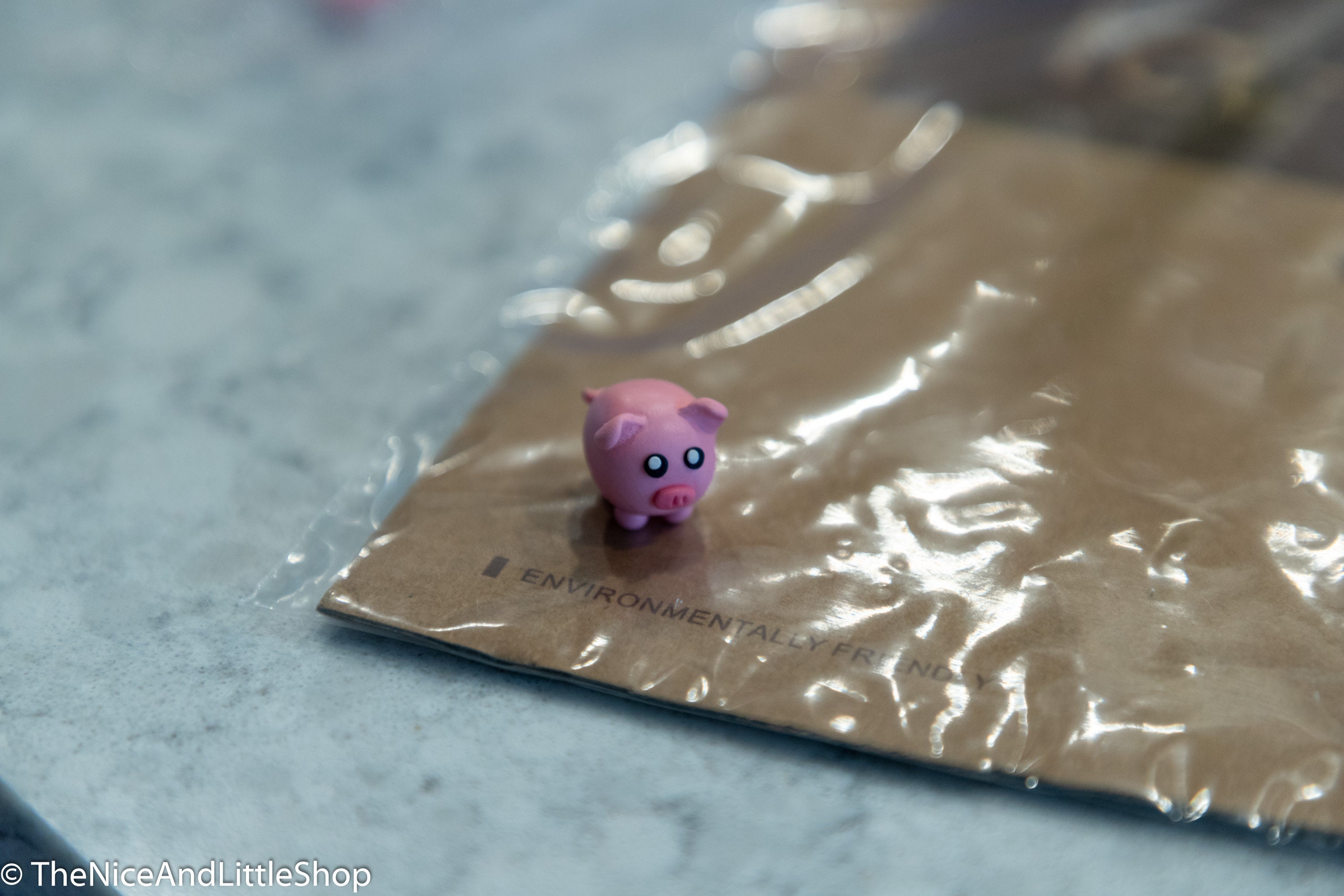 Mini Polymer Clay Flying Pig Cute Pig Charm Kawaii Charm | Etsy