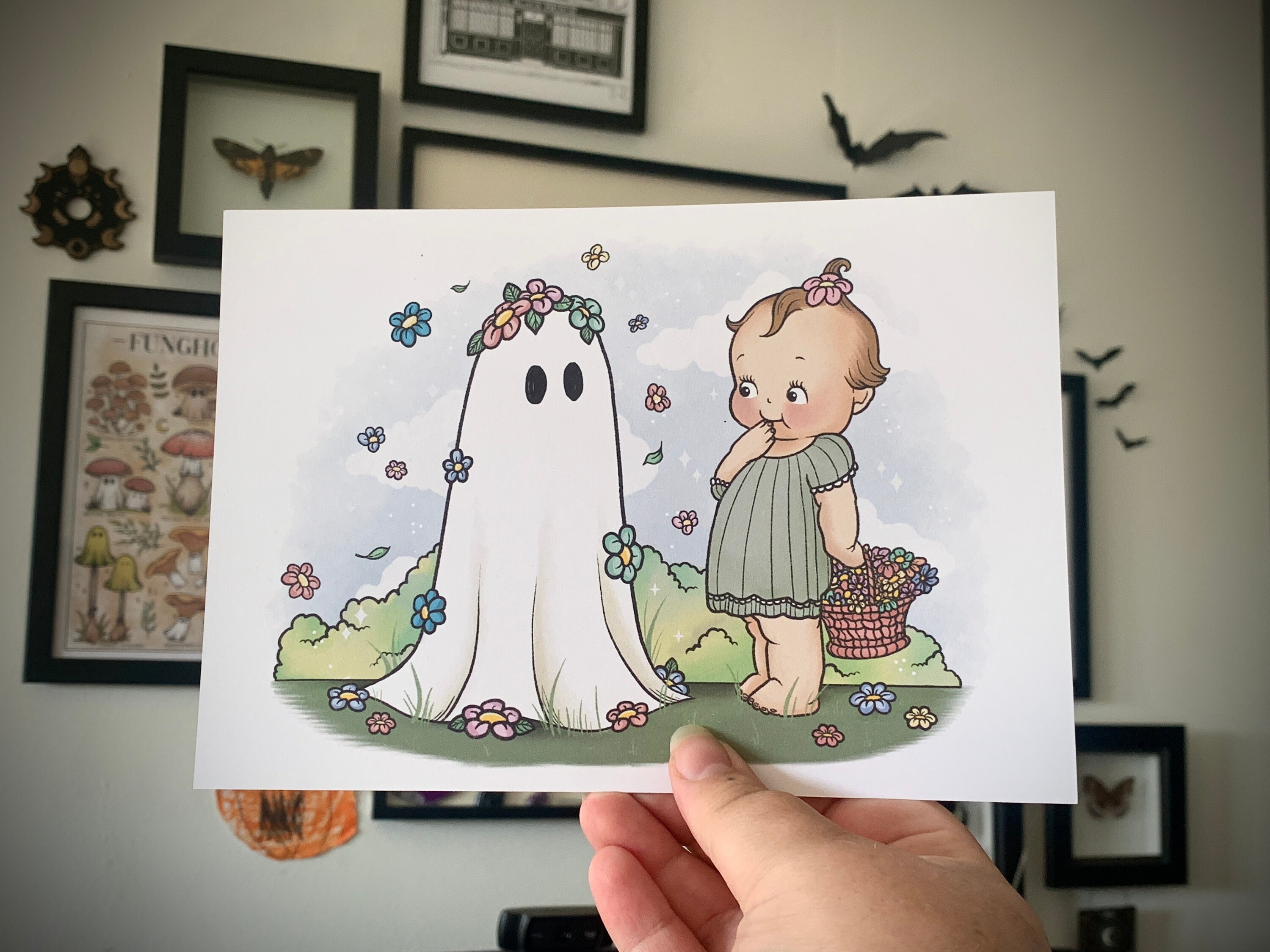 Kewpie X Ghoulfriends Uh Oh Art Print - Etsy