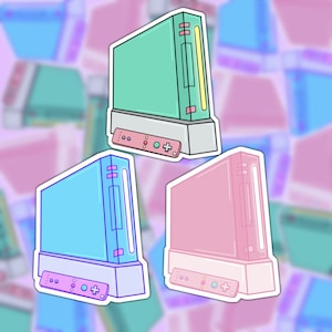 Retro Wii Sticker - Etsy