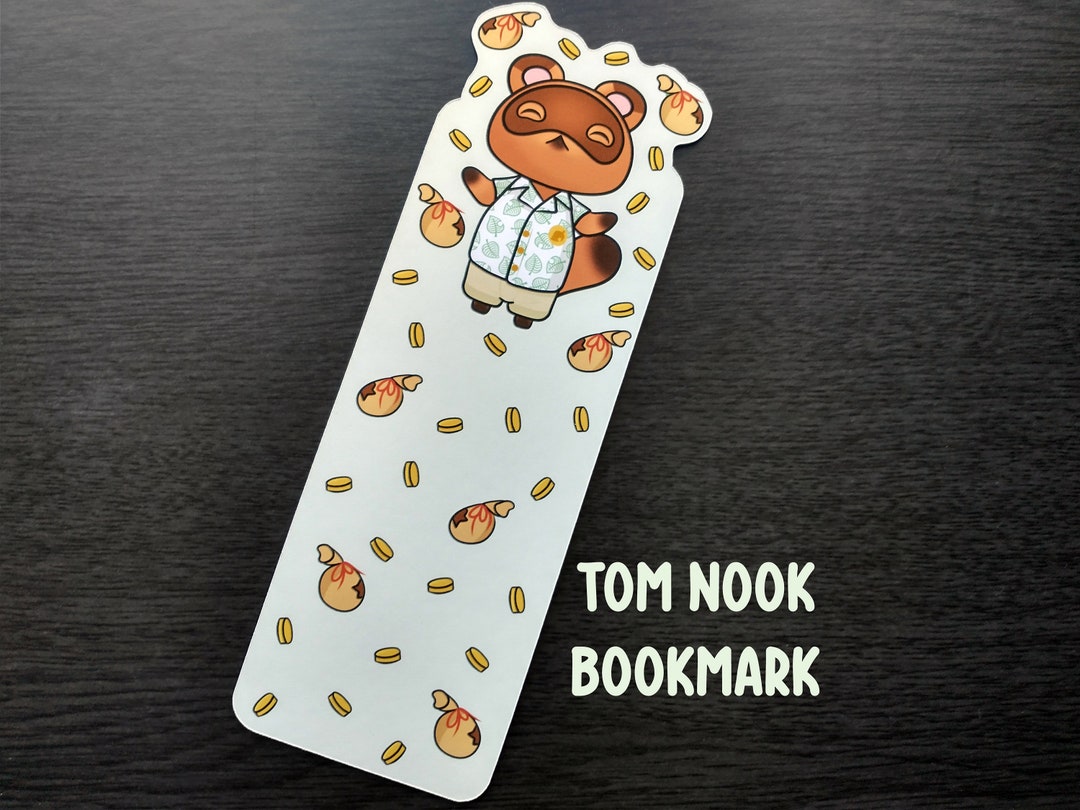 Tom Nook Bookmark | Animal Crossing Inspired Bookmark - Etsy