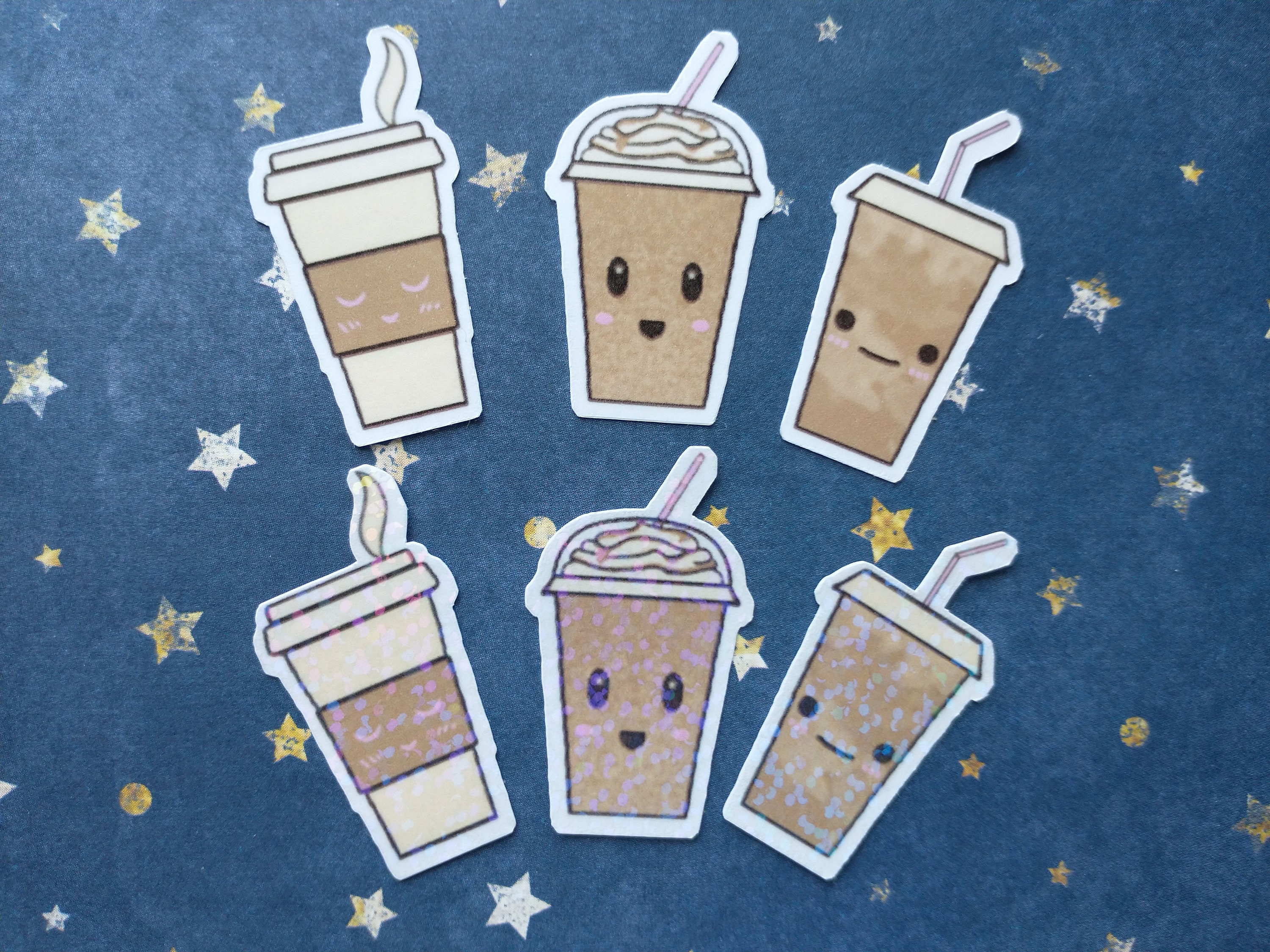 Cute Coffees Sticker 3 Pack | Etsy