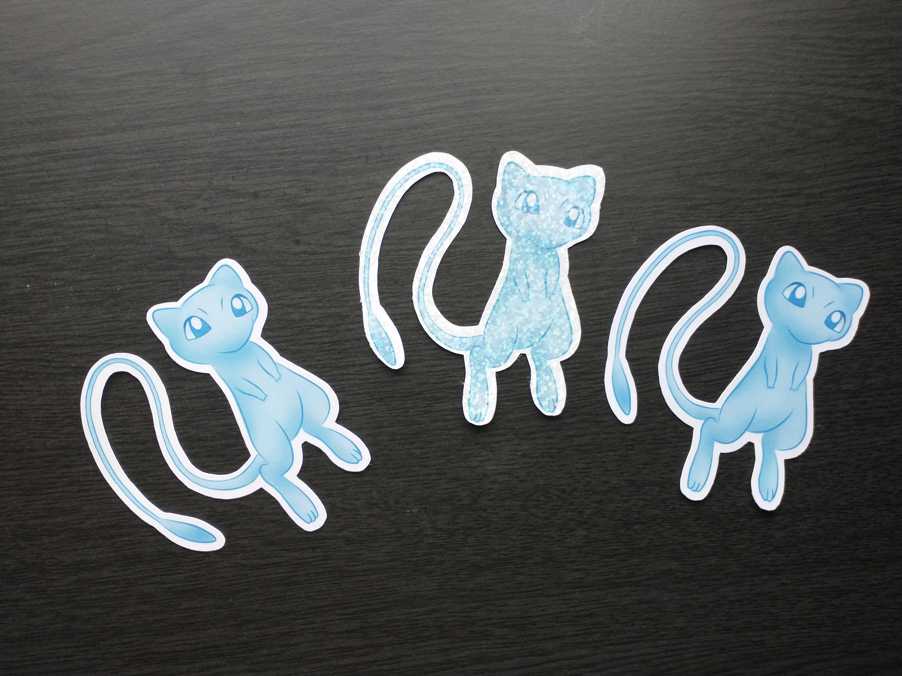 Mew Sticker Pokémon Inspired Sticker - Etsy