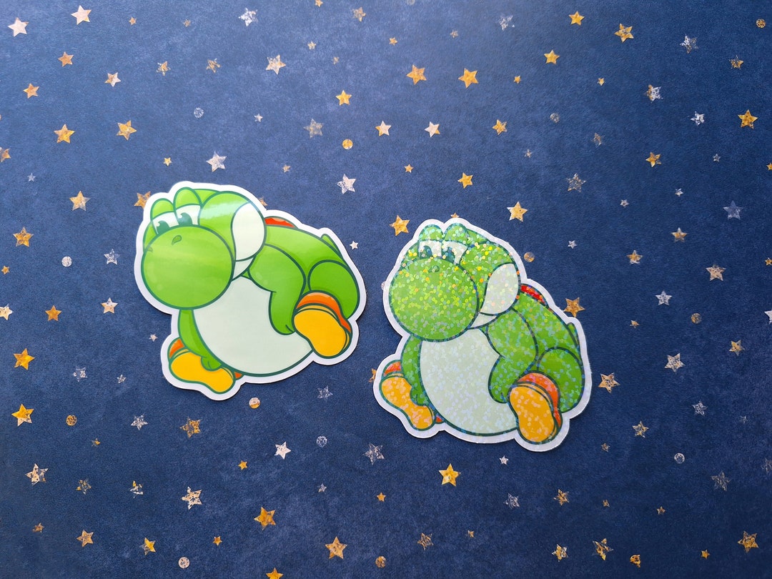 Big Yoshi Meme Sticker | Yoshi Inspired Vinyl Sticker - Etsy
