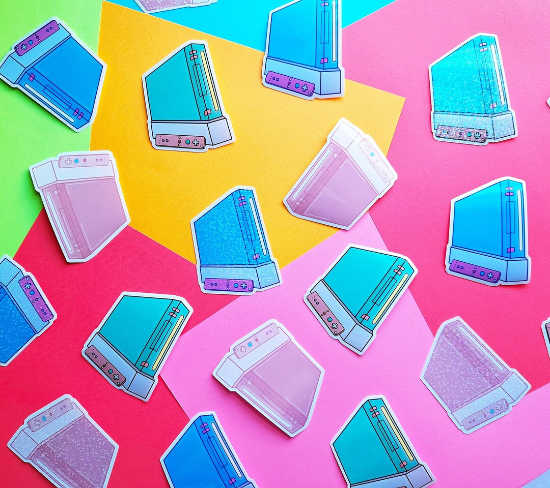 Retro Wii Sticker - Etsy