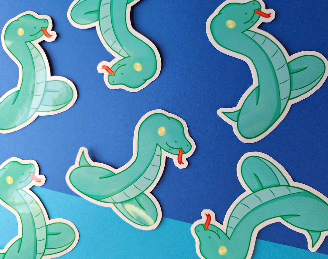 Cute Snake Sticker - Etsy
