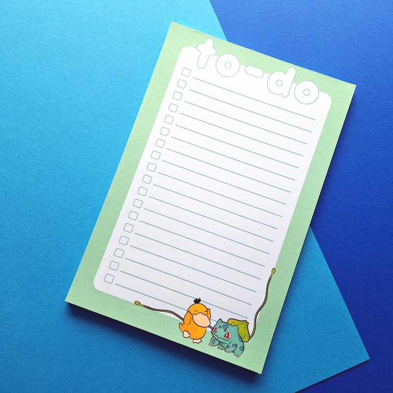 Cute Anime to Do List - Etsy