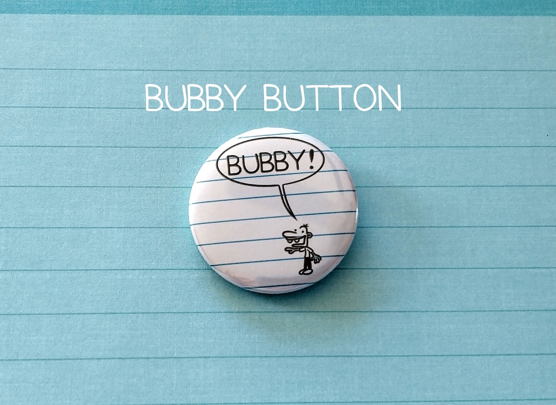 Manny Shouting Bubby Meme Button | Diary of A Wimpy Kid Inspired ...