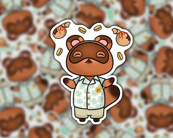 Tom Nook Sticker - Etsy