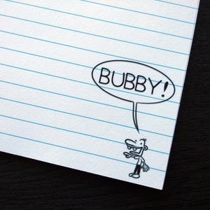 Manny Shouting Bubby Meme Notepad | Diary of A Wimpy Kid Inspired ...