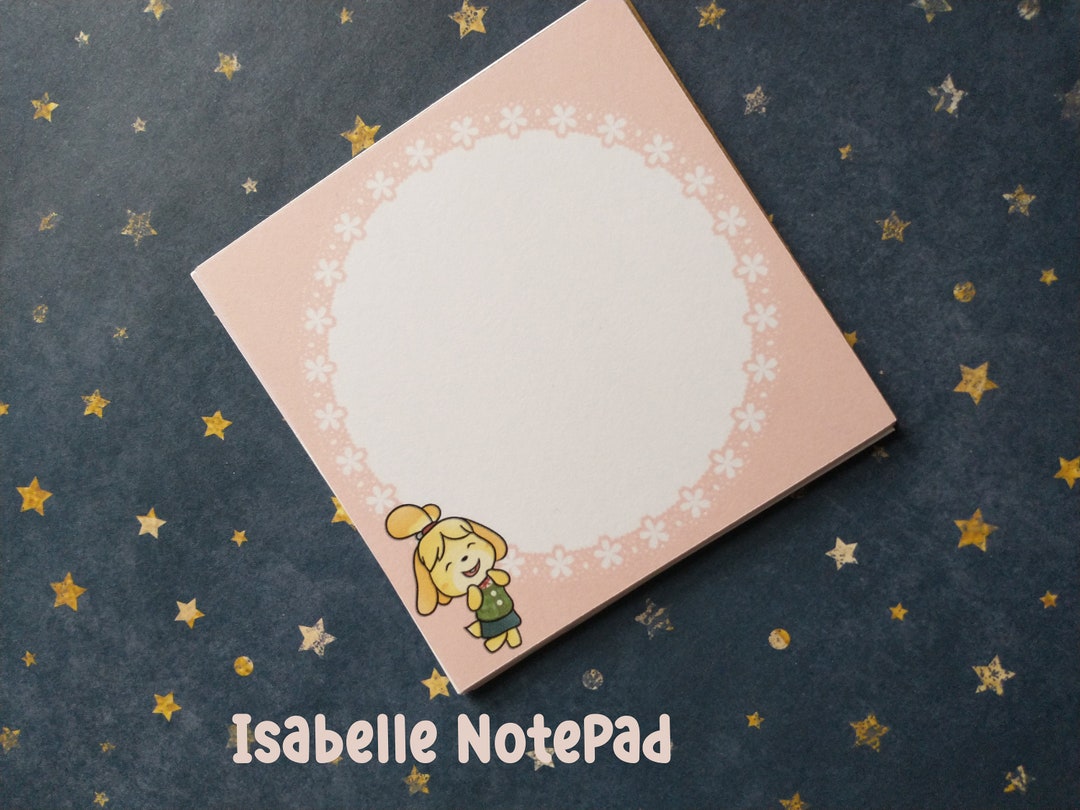 Isabelle Notepad / Memopad Animal Crossing Inspired Notepad - Etsy