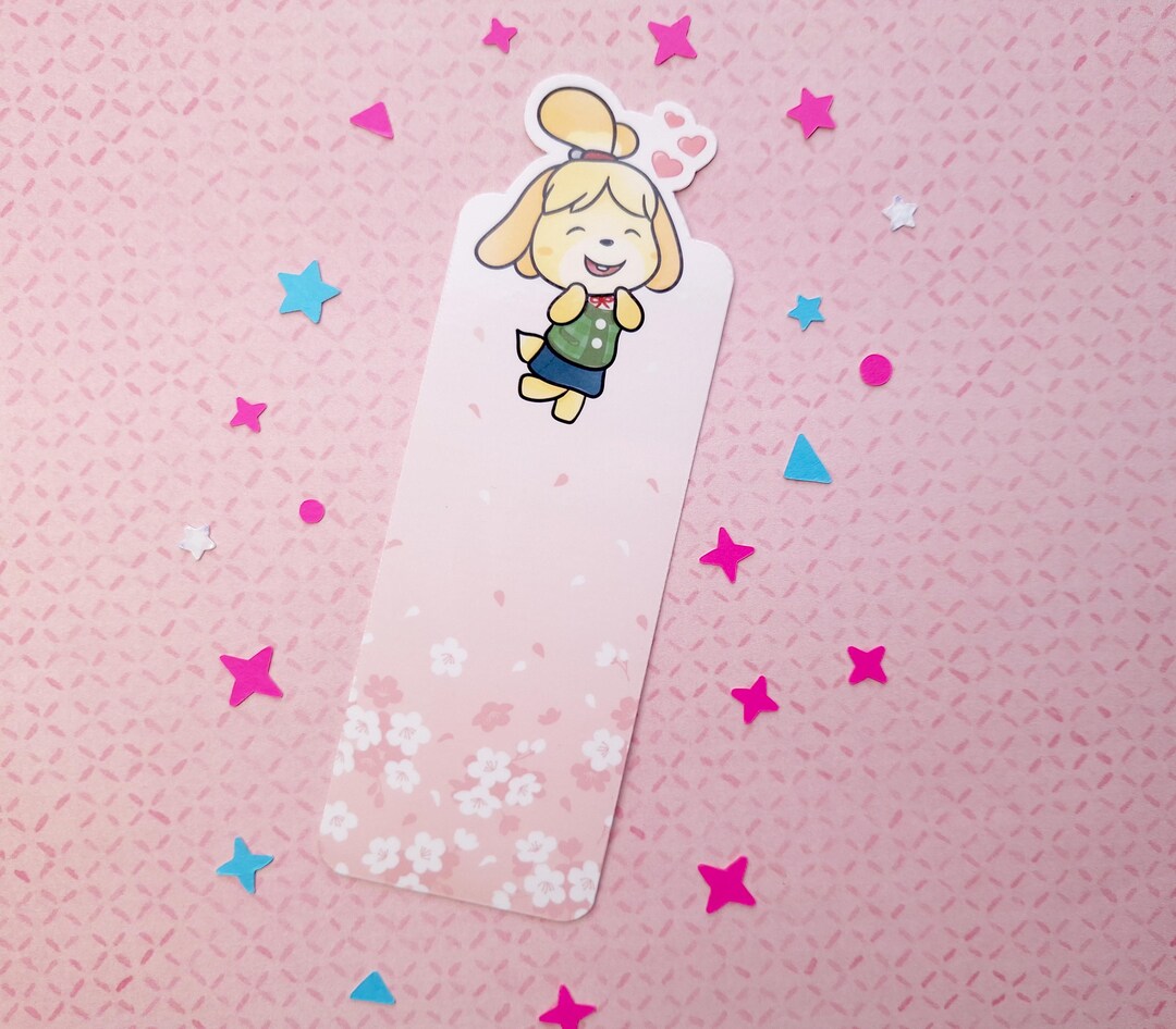 Isabelle Bookmark | Animal Crossing Inspired Bookmark - Etsy
