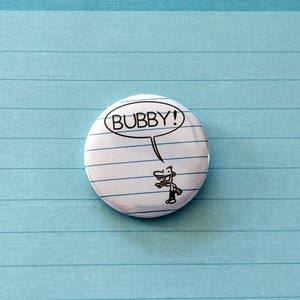Manny Shouting Bubby Meme Button | Diary of A Wimpy Kid Inspired ...