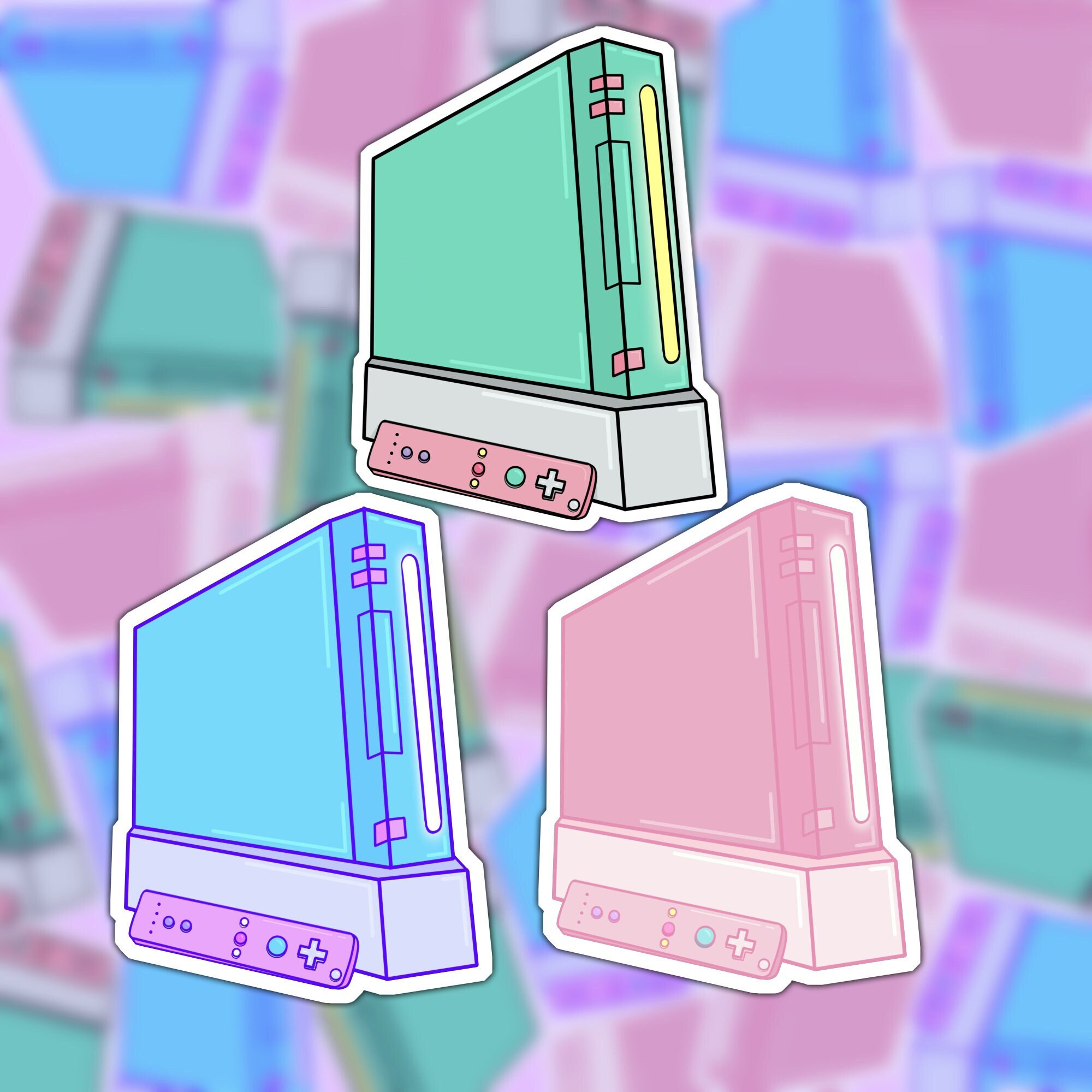 Retro Wii Sticker - Etsy
