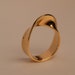 Gold Mobius Ring Mobius Wedding Band Twist Band Ring Mobius | Etsy