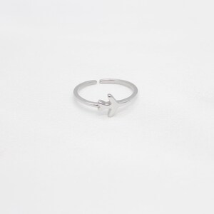 Airplane Ring - Silver Plane Ring - Travel Ring - Flight Attendant Gift ...