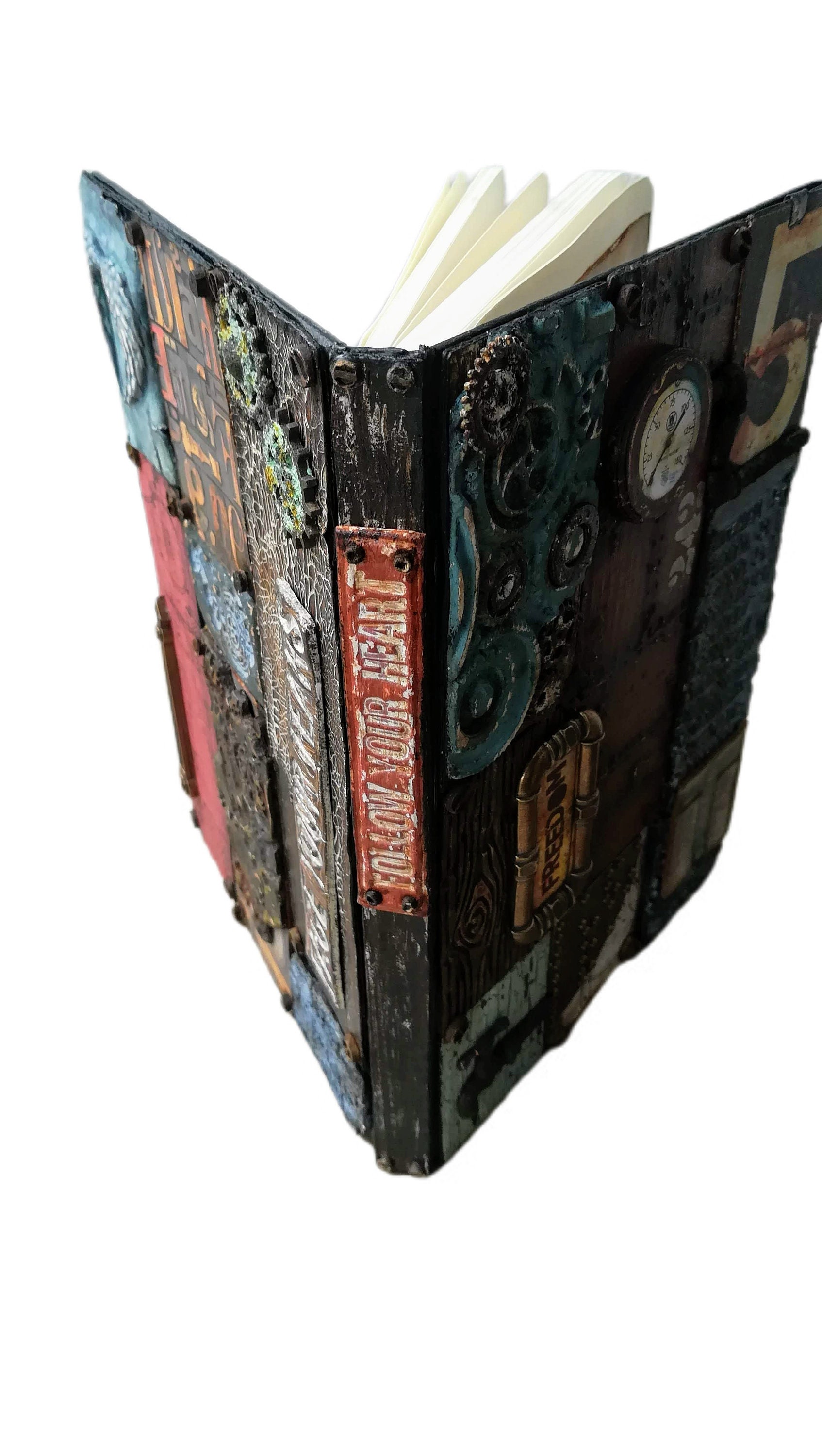 Steampunk Notebook Industrial Style Steampunk Journal - Etsy