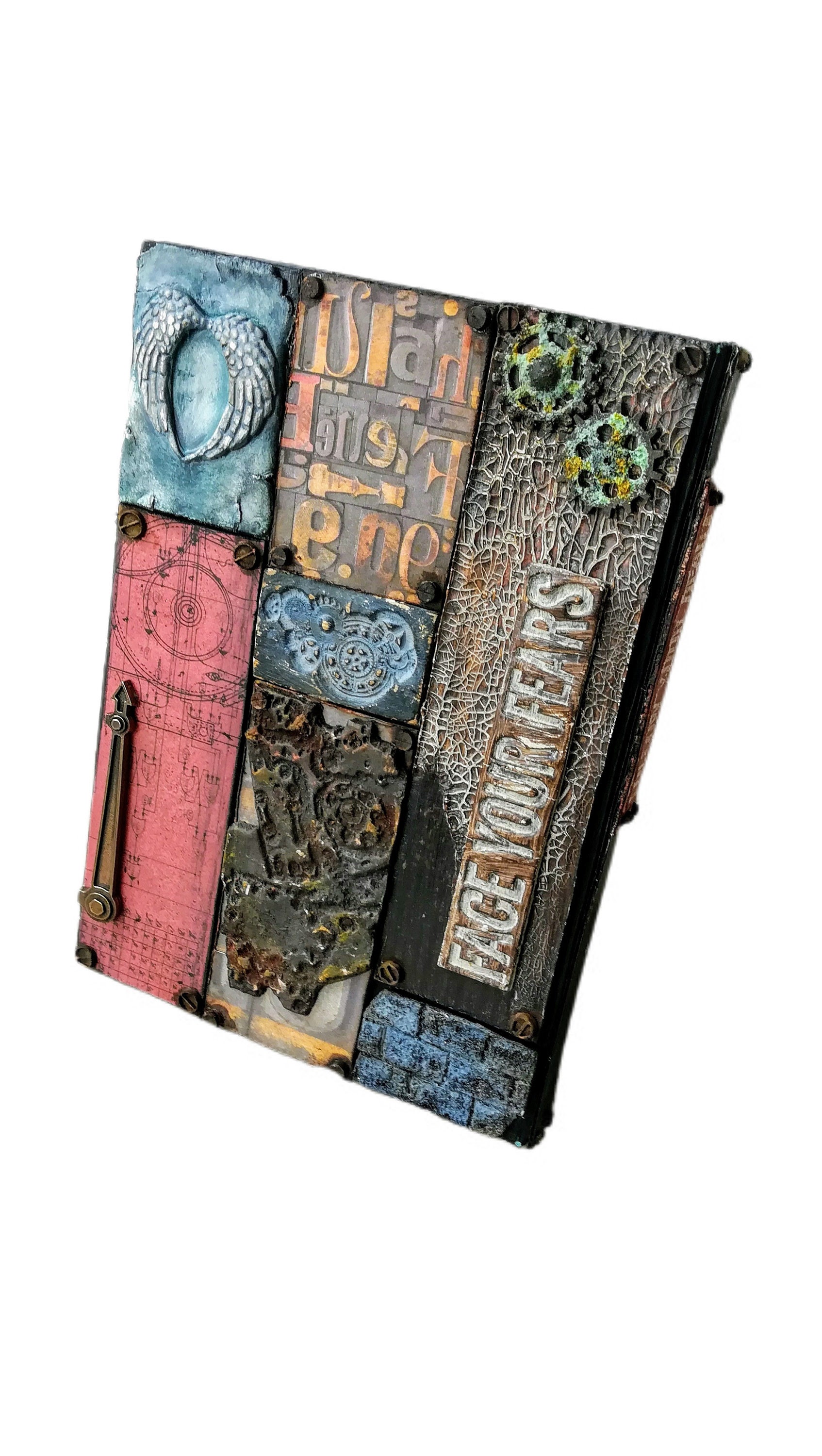 Steampunk Notebook Industrial Style Steampunk Journal - Etsy