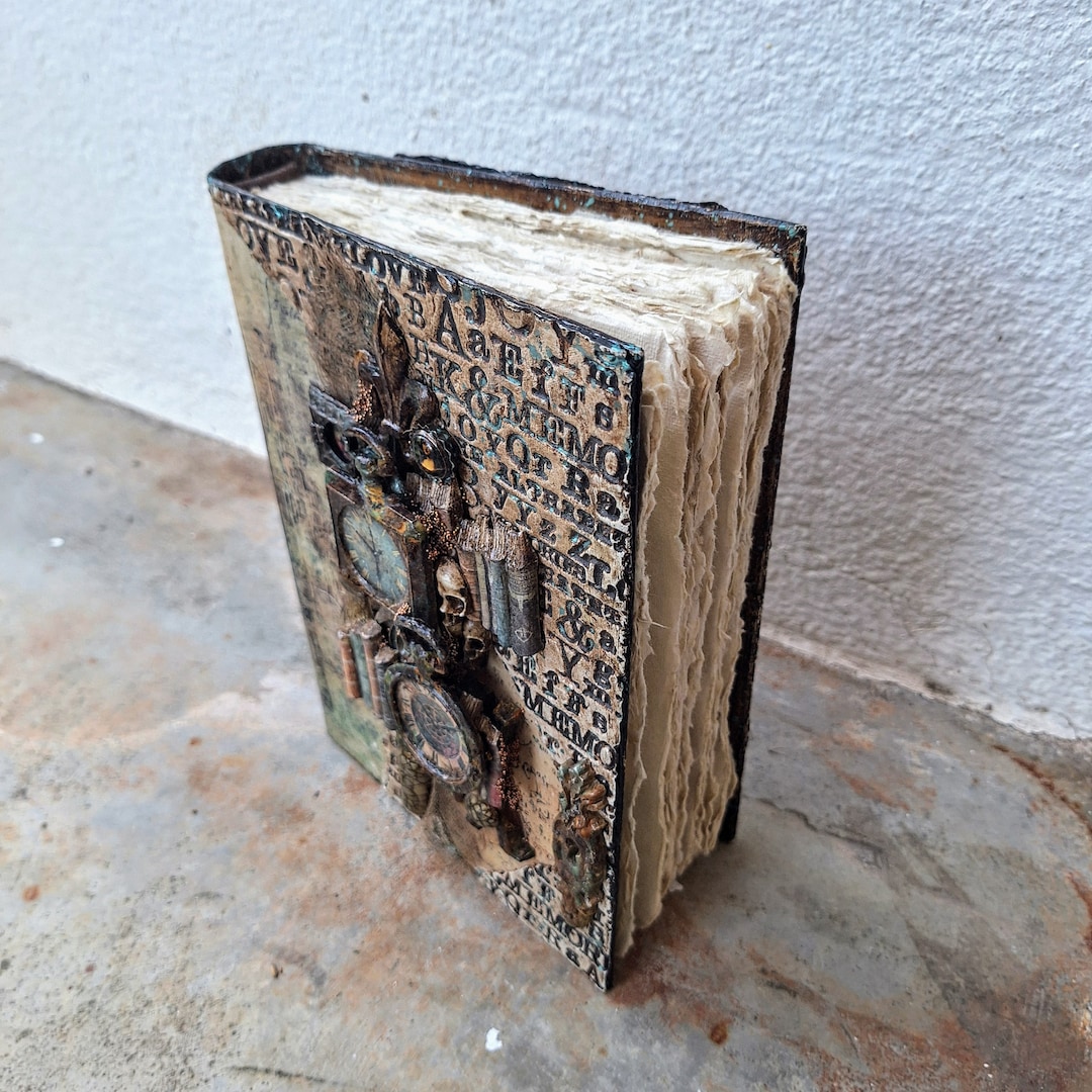 Craft Book, 192 Page Book, Craft Notebook, Handmade Book, Decorated ...