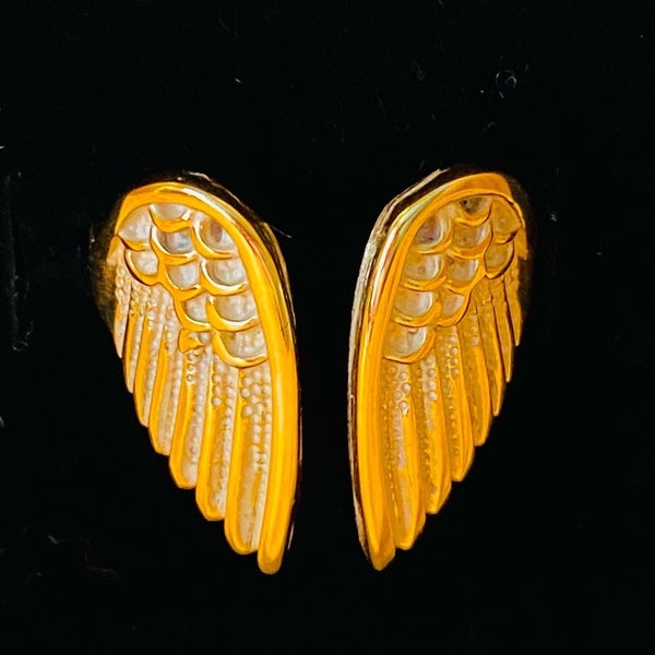 Gold Angel Wing Ring - Etsy