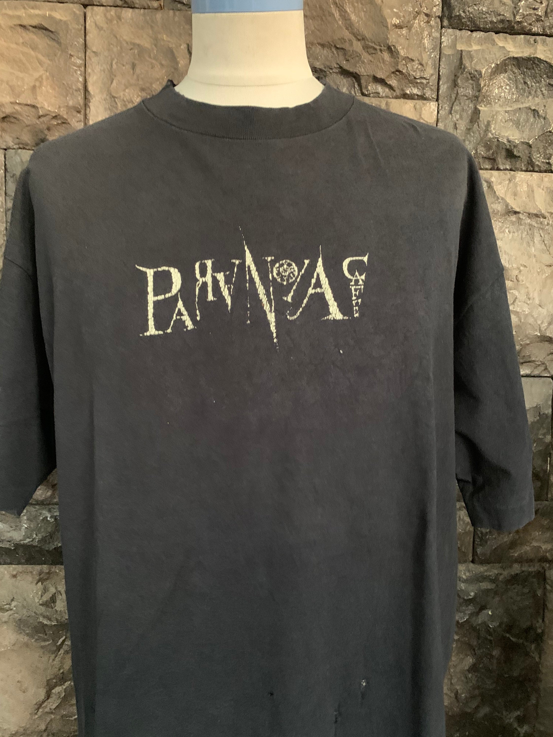 Vintage 90s Paranoia Cafe Screaming Mad George Artwork Gore T Shirt - Etsy