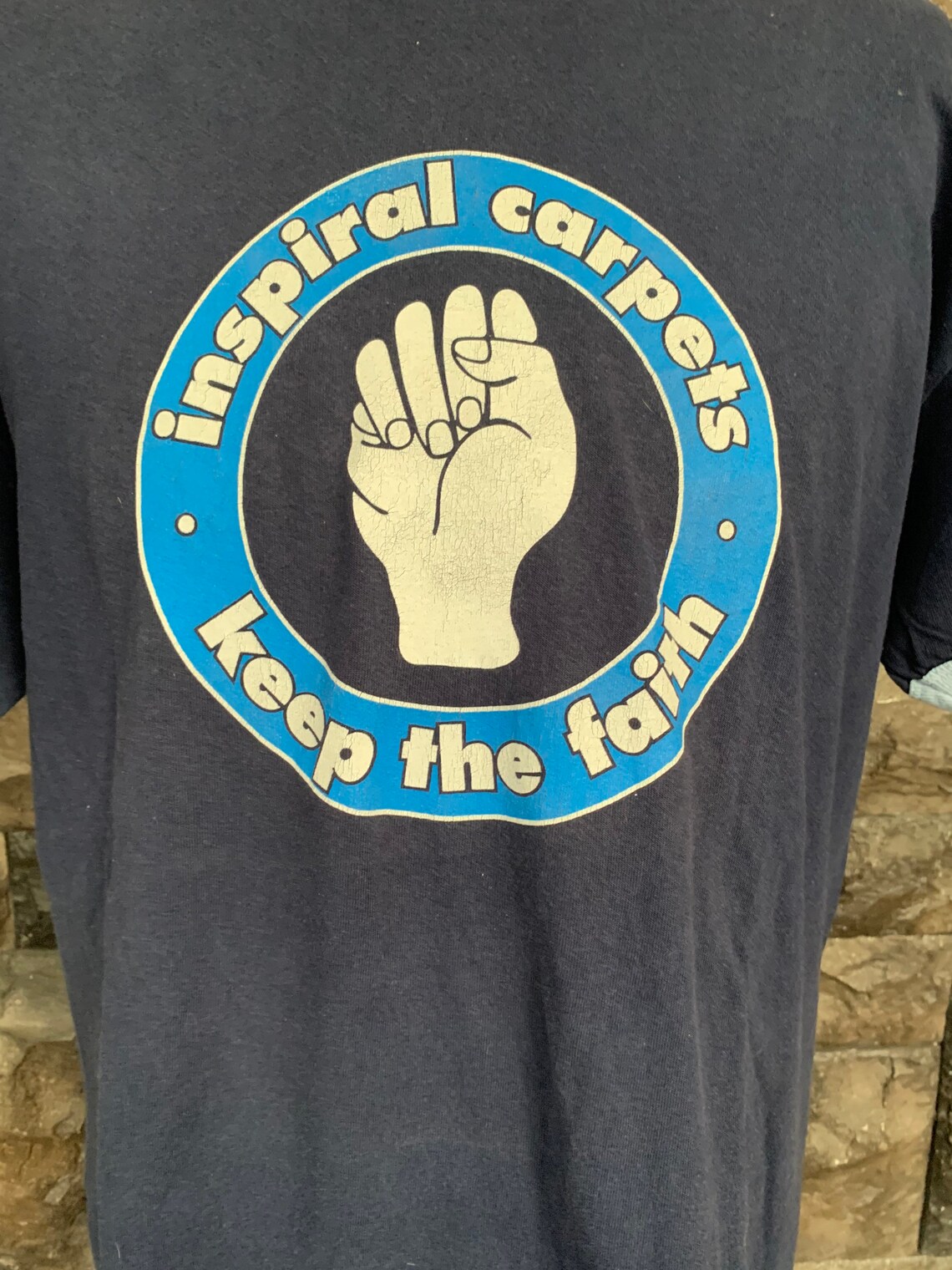 Vintage Inspiral Carpets Keep the Faith Tshirt - Etsy