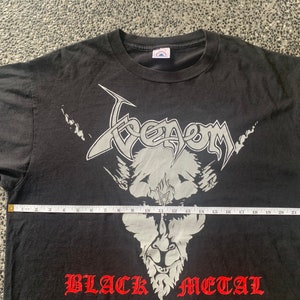 Vintage Venom Black Metal Band T Shirt - Etsy
