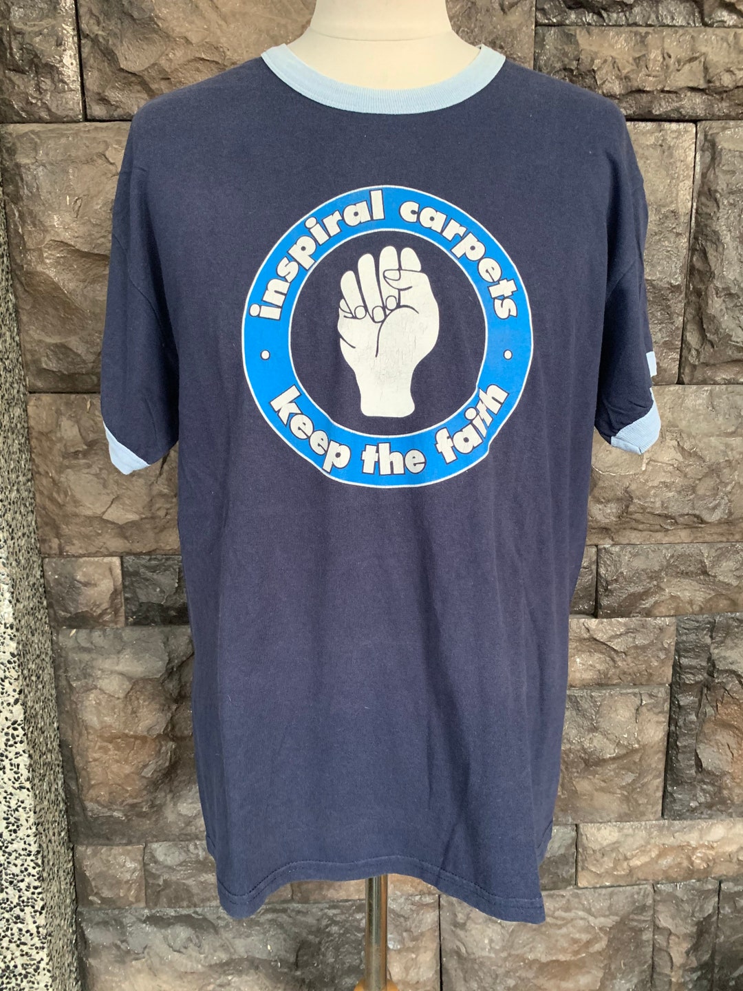 Vintage Inspiral Carpets Keep the Faith Tshirt - Etsy