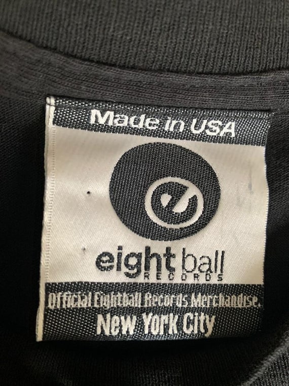 Vintage 90’s EIGHT BALL INC 8 Ball Music Label Studio… - Gem