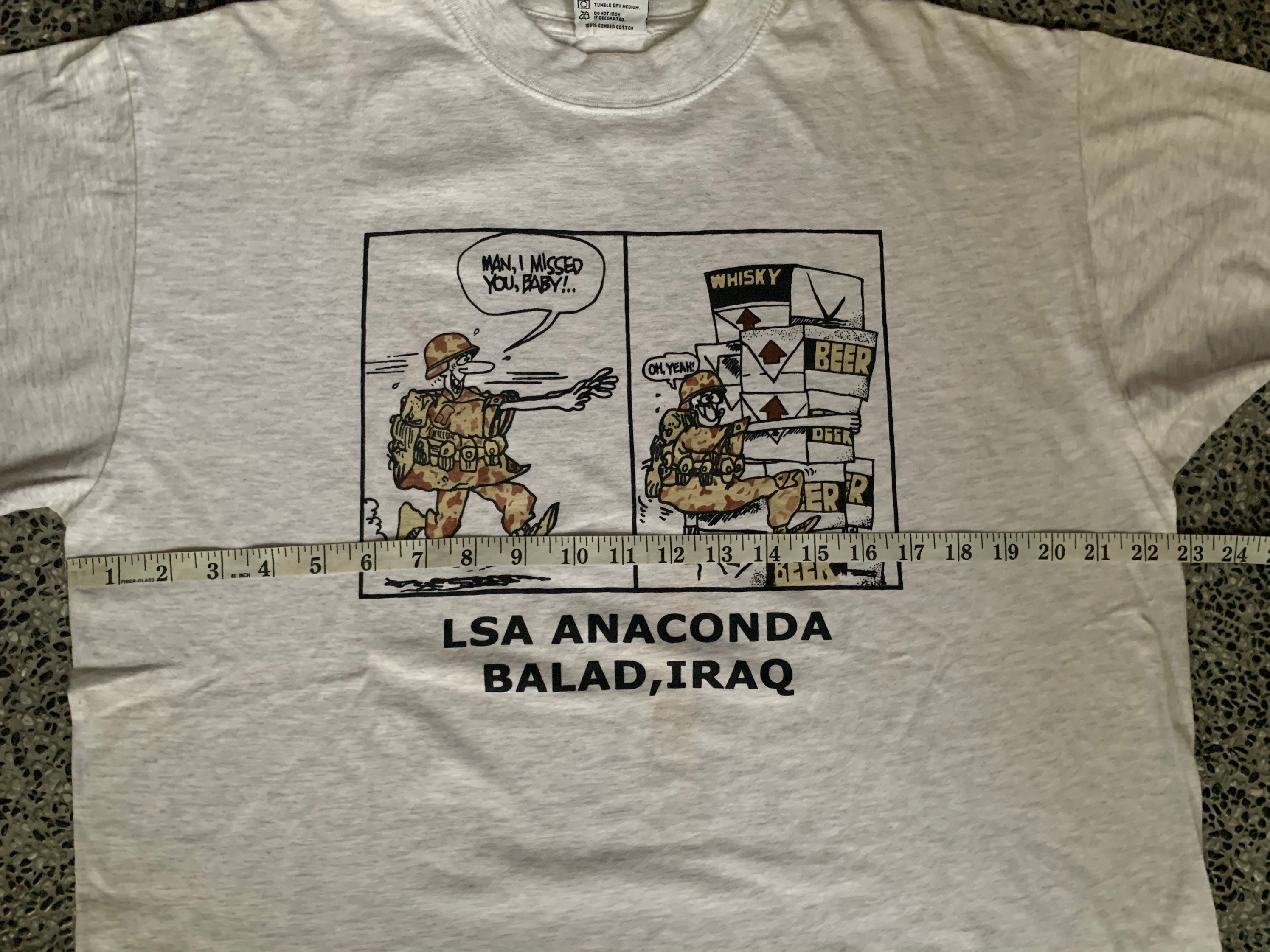 Vintage LSA Anaconda Balad IRAQ Tshirt Hard Rock Cafe Tag - Etsy